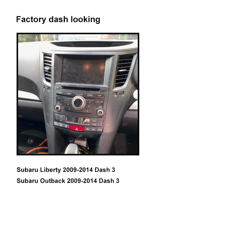 CAC F9SR6K2 9 Inch Fascia Kit Compatible with Subaru Liberty Outback 2 ...