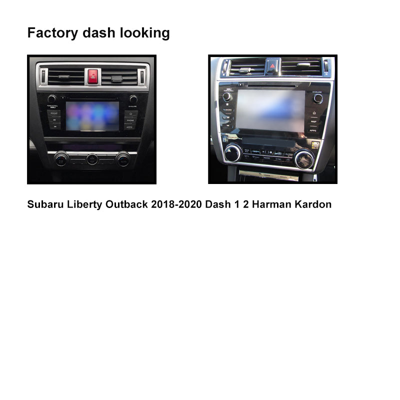 CAC F9SR7K3 9 Inch Fascia Kit Compatible with Subaru Liberty Outback 2 ...
